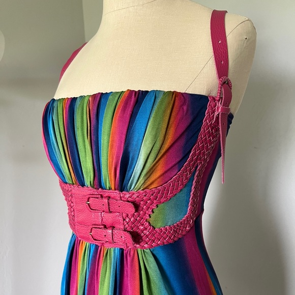 Sky | Dresses | New Sky Brand Multi Color 0silk Mini Dress | Poshmark